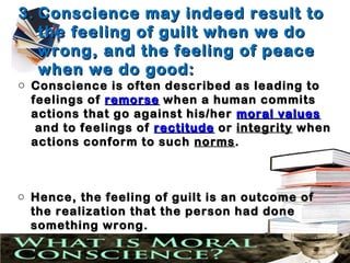 What conscience is | PPT | Christianity | Religion & Spirituality