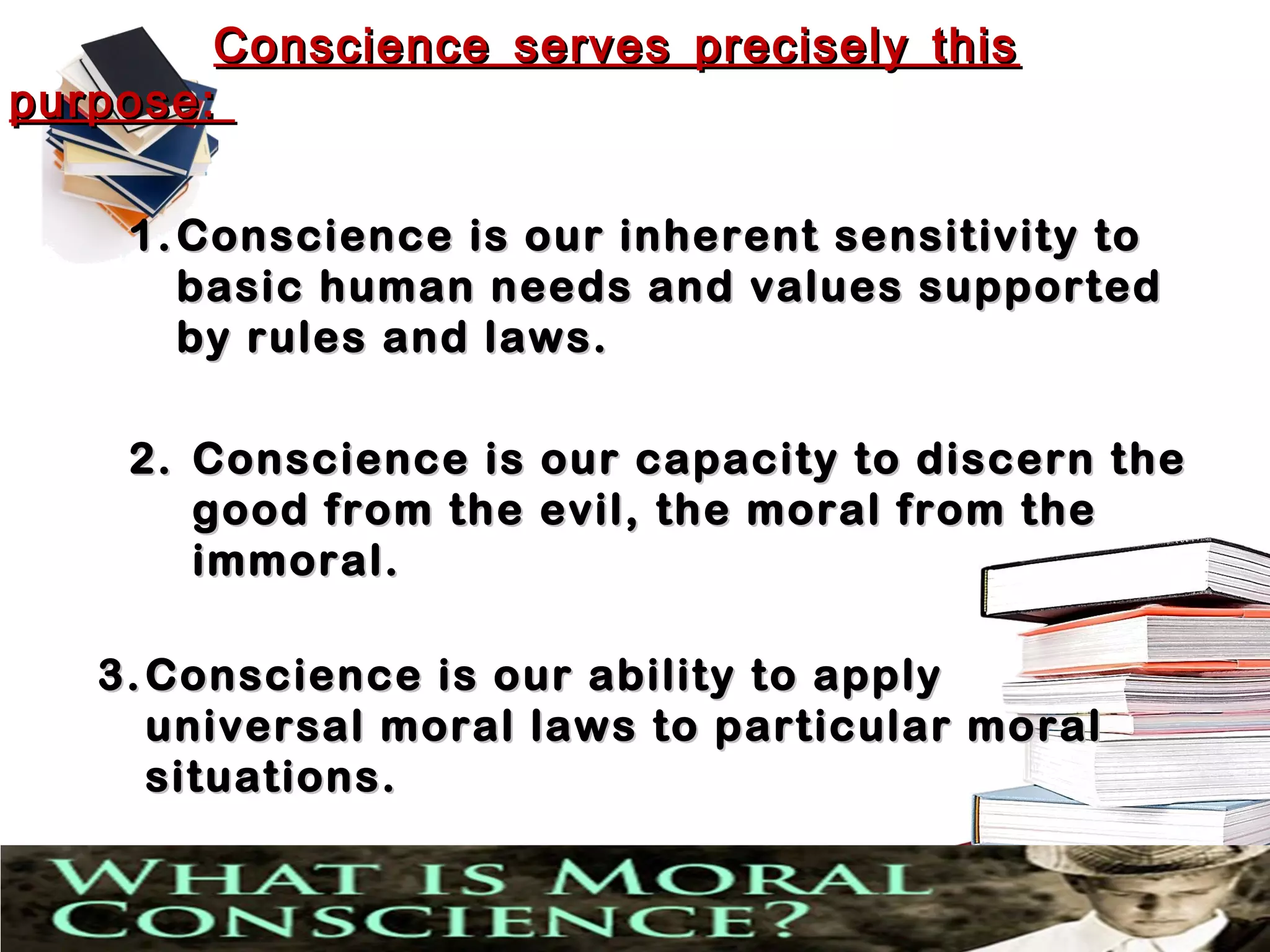 What conscience is not.ppt [autosaved] | PPT