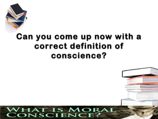What conscience is not.ppt [autosaved] | PPT