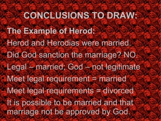 What constitutes marriage | PPT