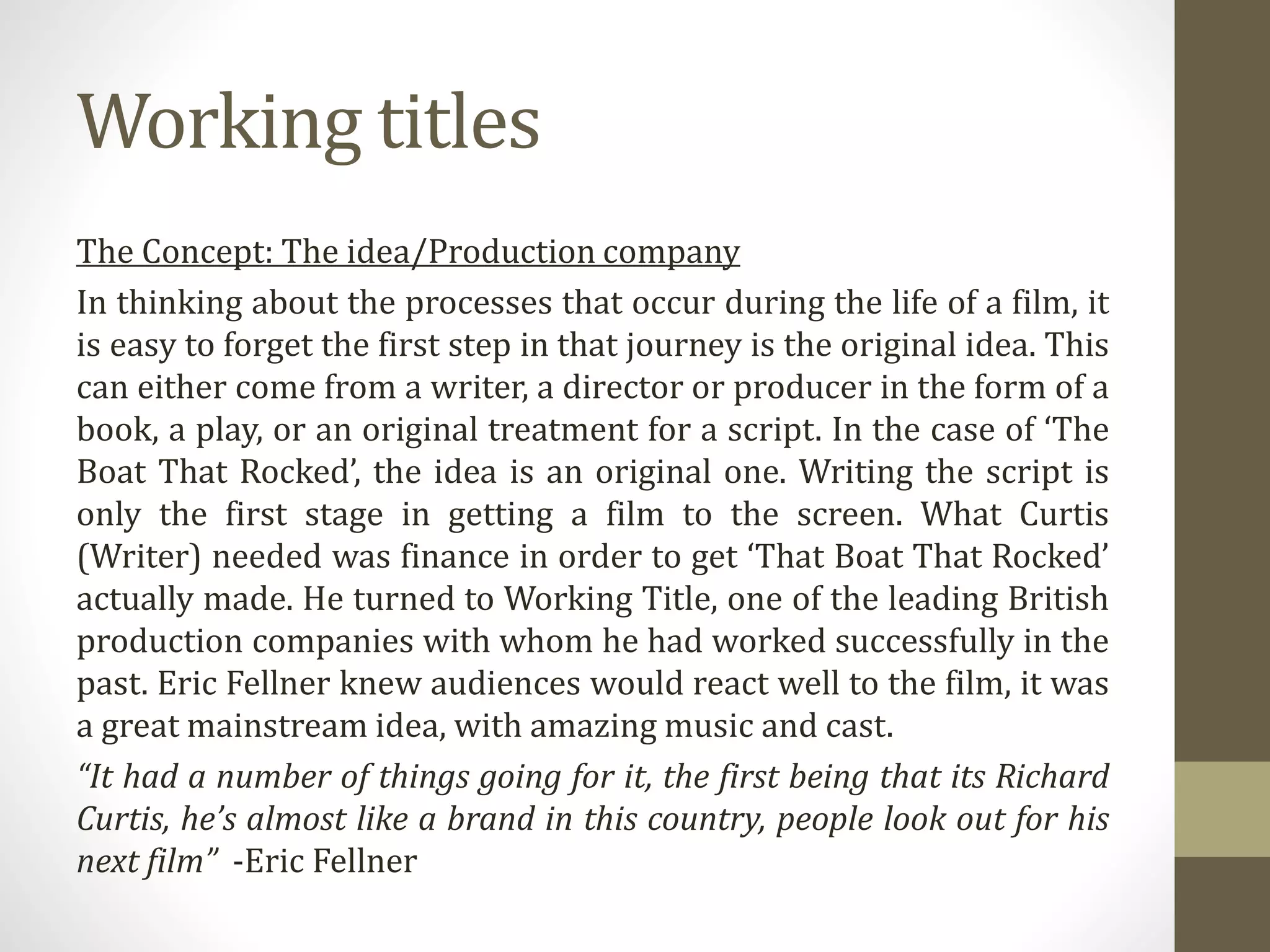 What determines a british film | PPT