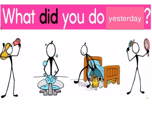 What did you do yesterday? What did you do yesterday?