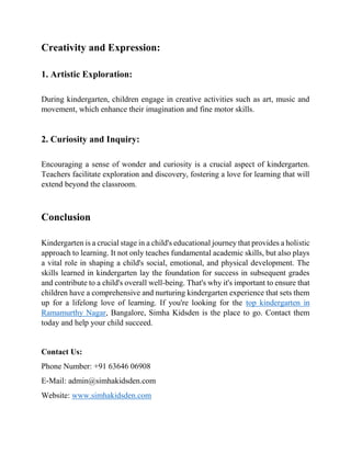 What do children need to learn in Kindergarten.pdf