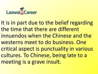 How do Chinese people think of time? | PPTX