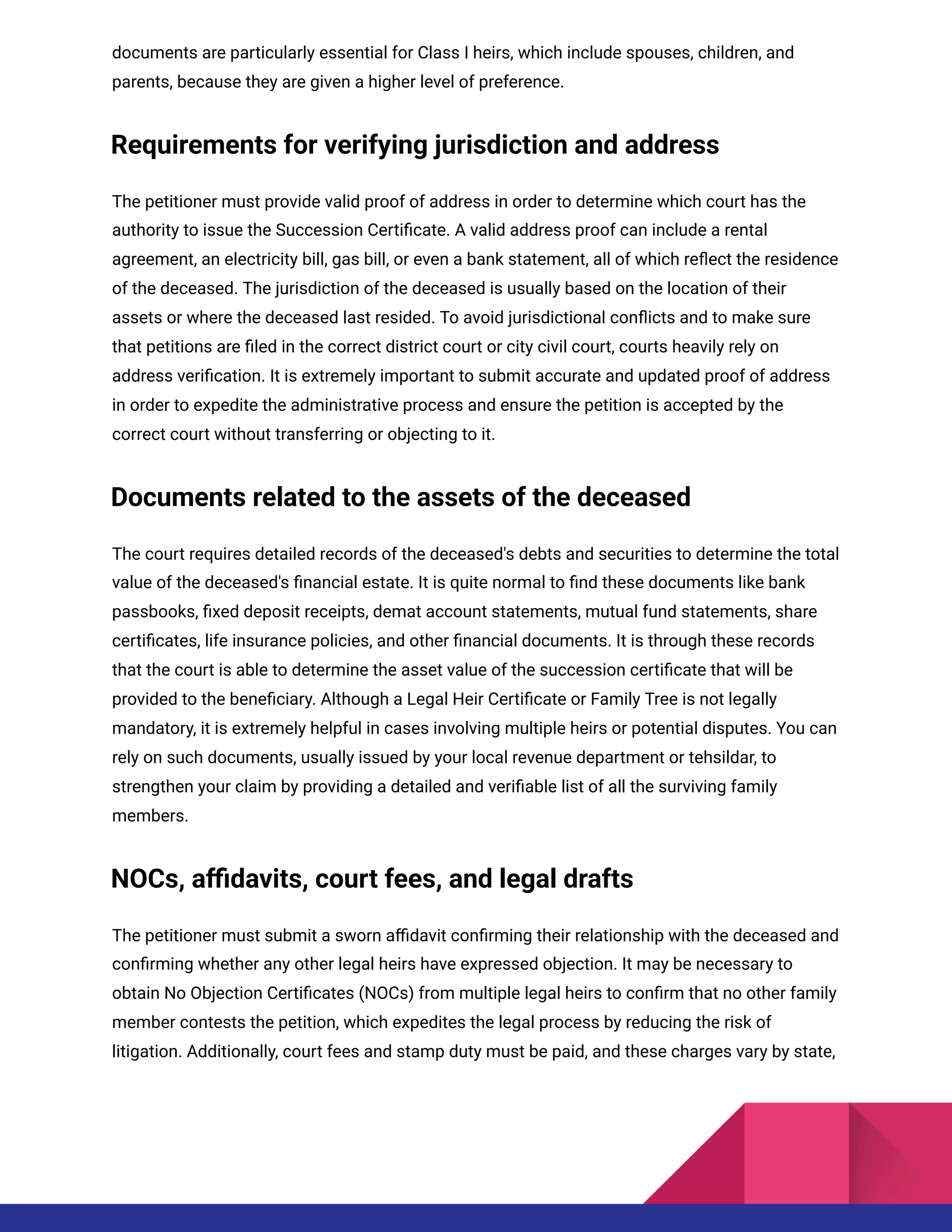 What Documents Are Required for a Succession Certificate in India_.pdf