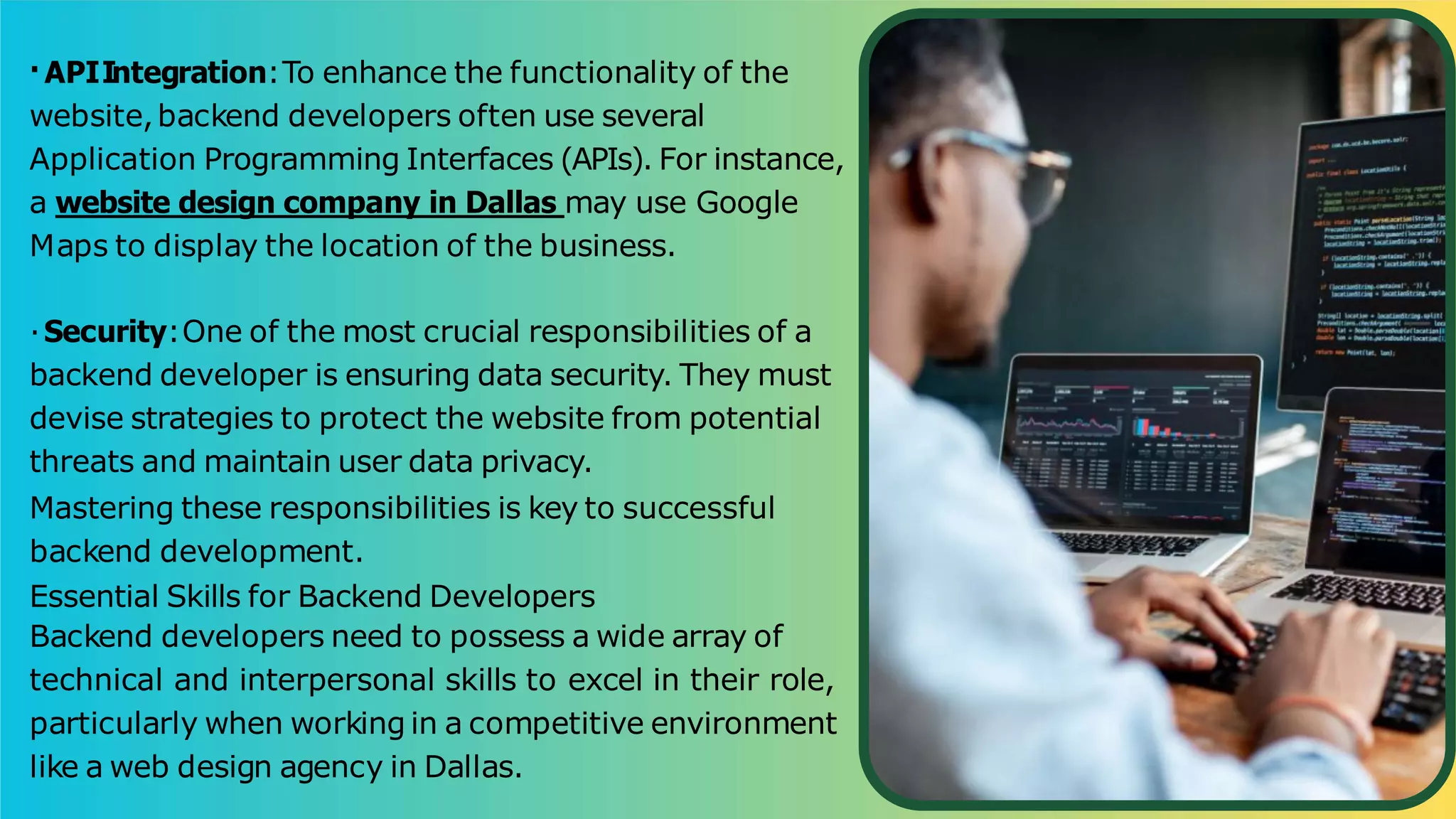 What Does a Backend Developer Do? The Complete Beginner’s Guide | PPT