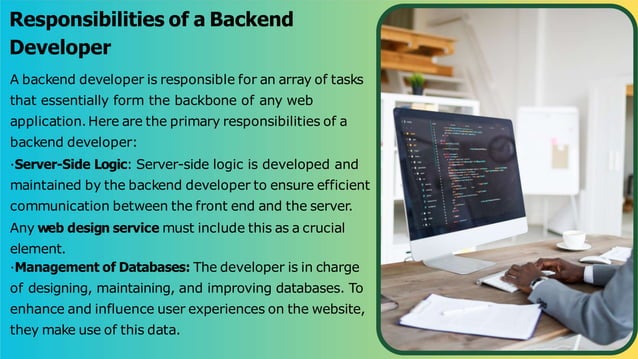 What Does a Backend Developer Do? The Complete Beginner’s Guide | PPT
