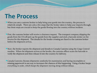 What does a customs broker do | PPT