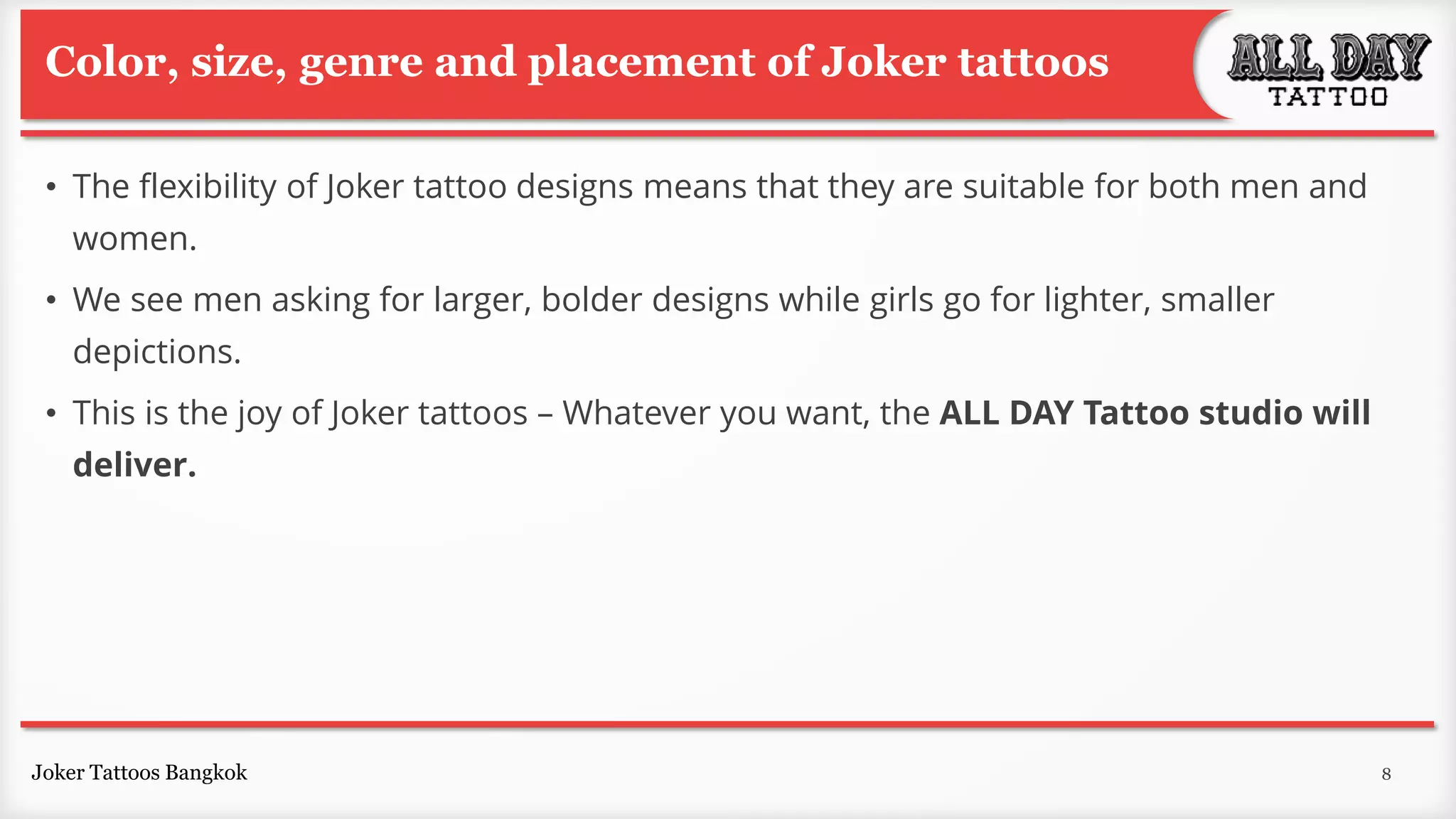 What does a Joker Tattoo symbolize? | PDF