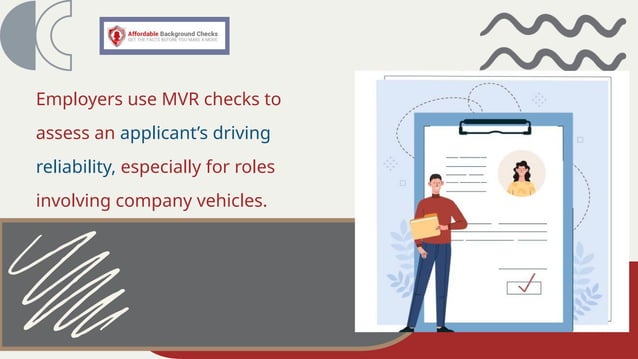 What Does an MVR Check Reveal to Employers | PPT
