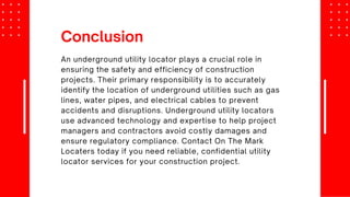 What Does an Underground Utility Locator Do. | PDF | Civil Engineering ...