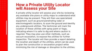 What Does an Underground Utility Locator Do. | PDF