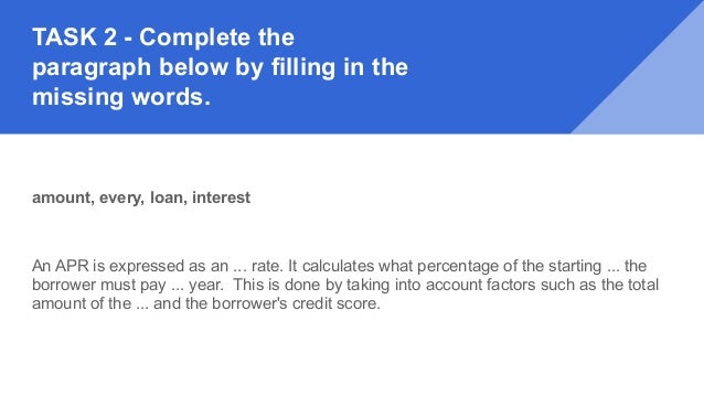 What does apr mean | PDF