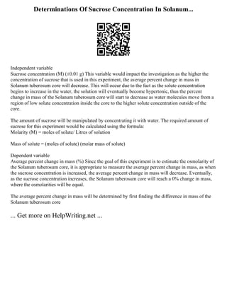 What Does A Research Paper Look Like For A Science Fair | PDF