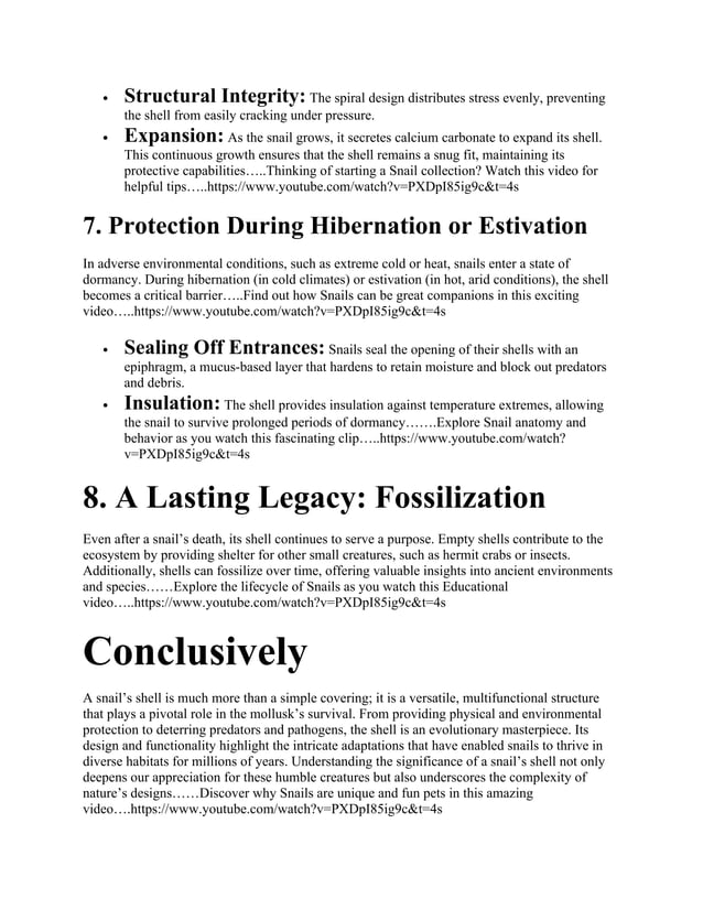 WHAT DOES A SNAILS SHELL PROTECT IT FROM..docx