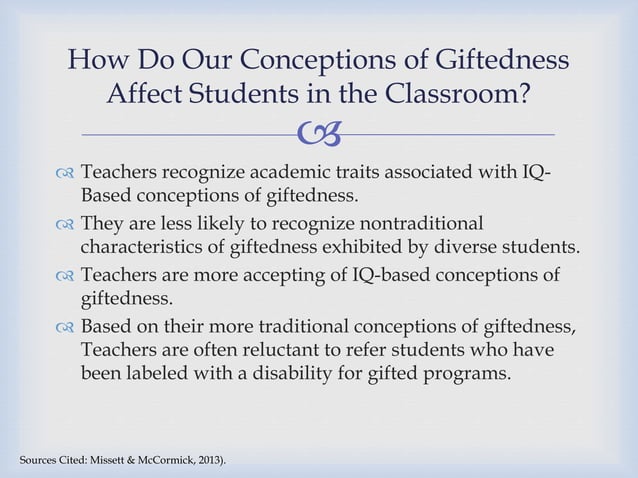 What does it mean to be gifted 2 | PPTX | Educational Assessment ...