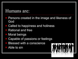 What does it mean to be human? | PPT
