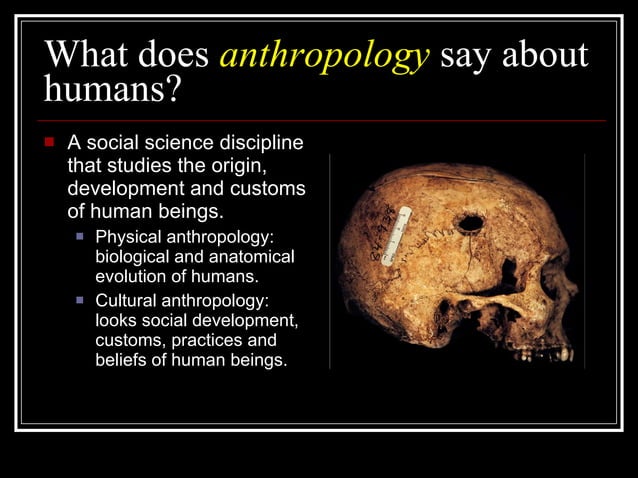 What does it mean to be human? | PPT