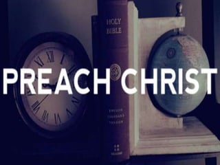 What does it mean to preach Jesus? | PPT