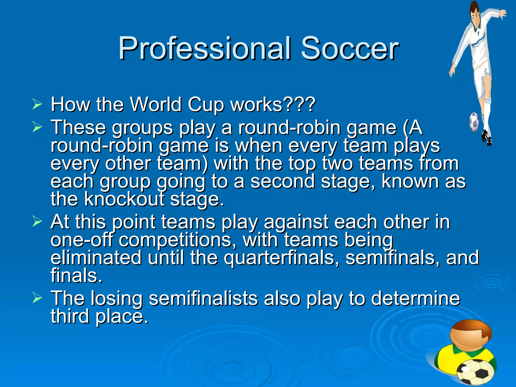 What does it take to become a soccer player | PPT