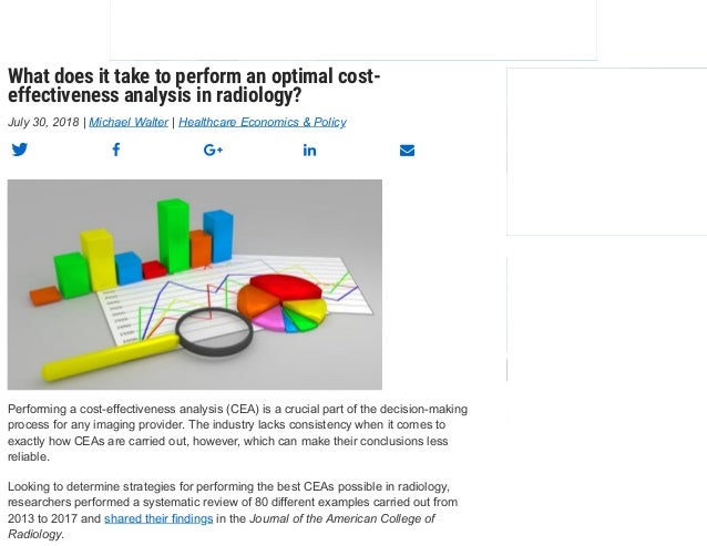 What does it take to perform an optimal cost effectiveness analysis i…