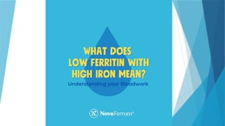 What Does low ferritin with high iron mean | PPT