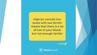 What Does low ferritin with high iron mean | PPT