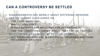 What does mapping controversies mean and why controversies are charted ...
