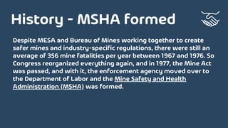 What does MSHA do and it's history!.pdf | Medical Health