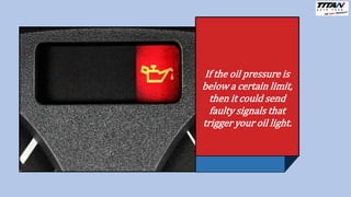 What Does Oil Light On Your Mini Cooper Mean in Castle Rock | PPTX