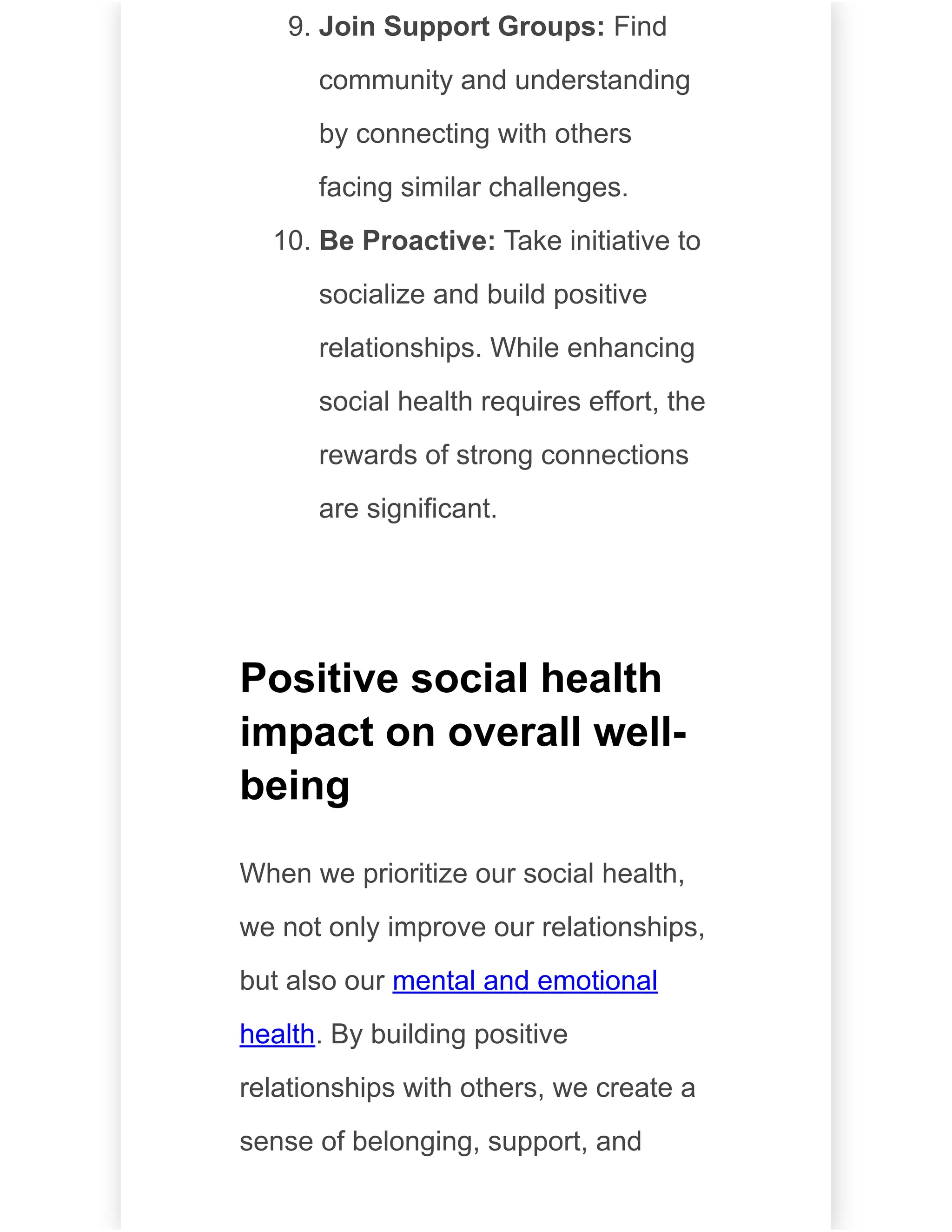 What does positive social health mean.pdf | Mental Health | Diseases ...
