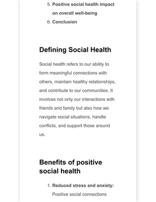 What does positive social health mean.pdf