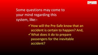 What Does 'Pre Safe Inoperative' Mean On Your Mercedes-Benz Dash | PPT