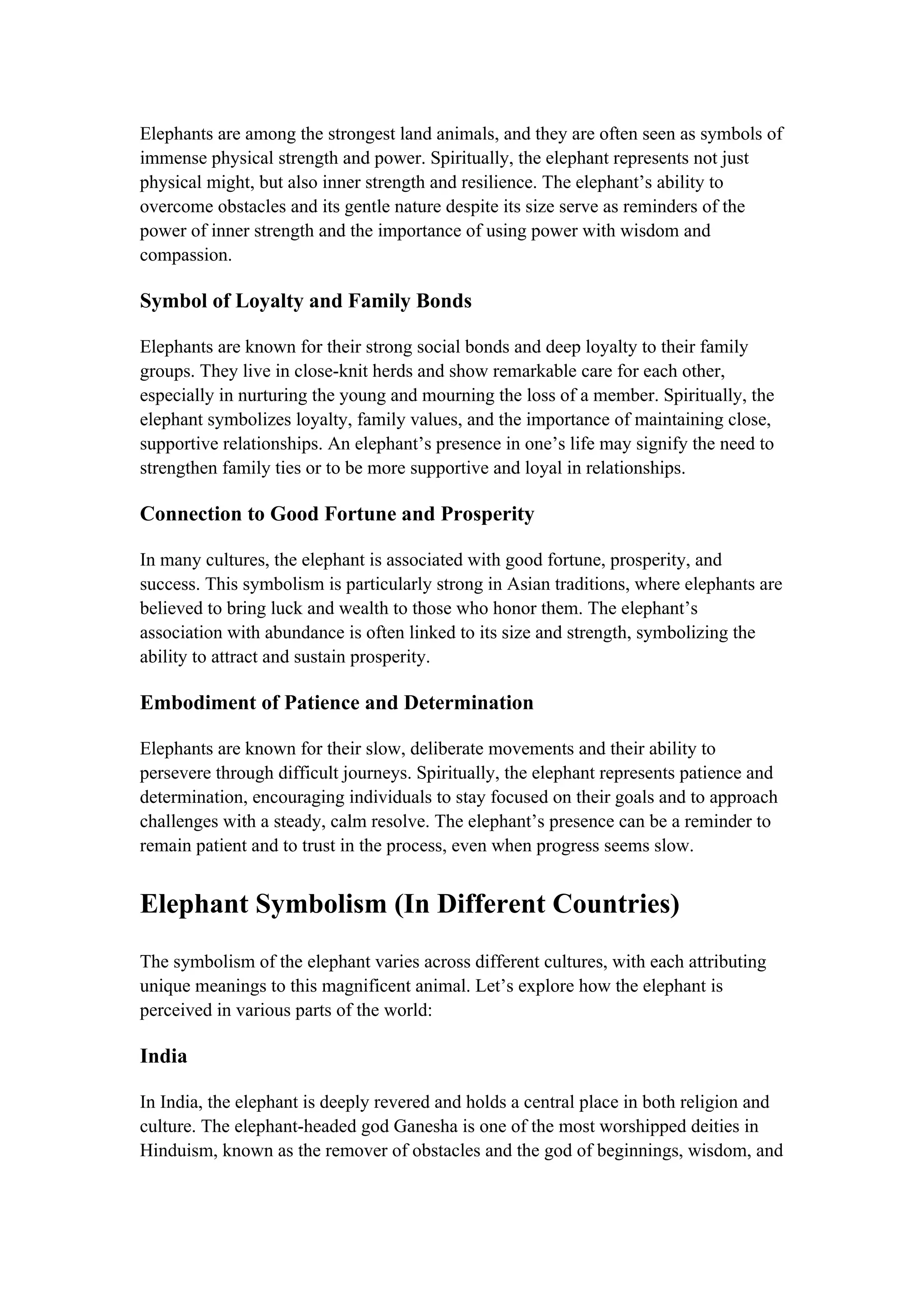 What does the Elephants Symbolize .docx