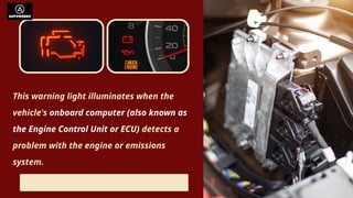 What Does the Engine Malfunction Warning Mean on an Audi | PPTX