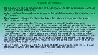 What does THERAPEUTIC EFFECT exactly mean | PPT