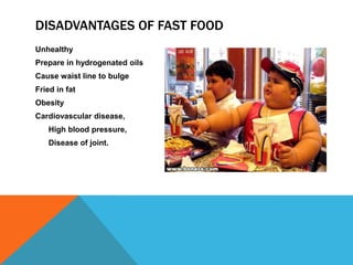 What does unhealthy food do to your body | PPTX
