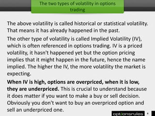 What does volatility mean | PPTX
