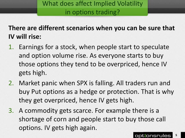 What does volatility mean | PPTX