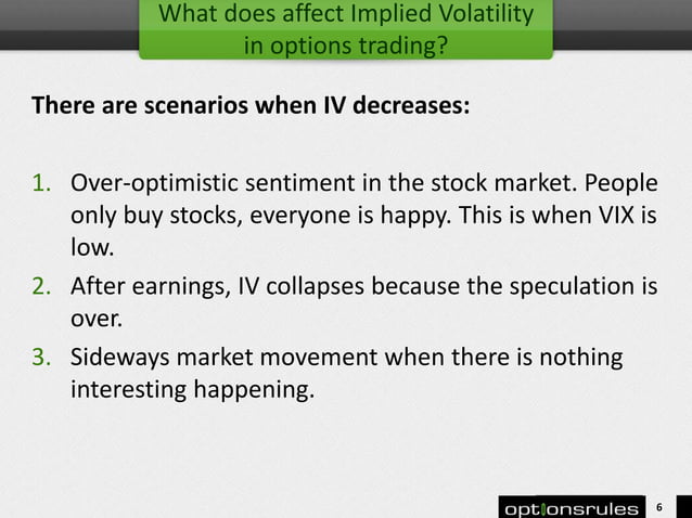 What does volatility mean | PPTX