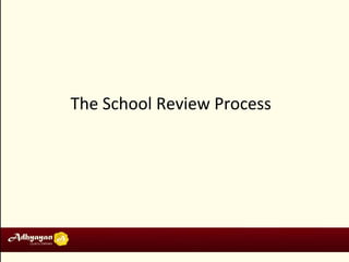 What do good schools look like: What do good schools look like? Self ...