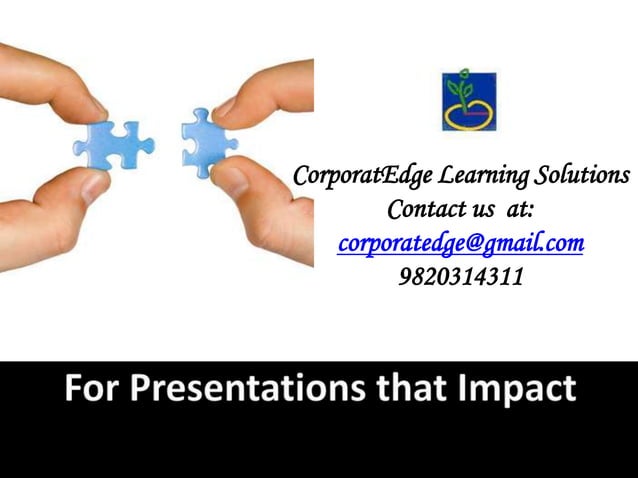 12 Slides to better hand positions during Corporate Presentations | PPTX