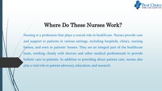 WHAT DO REGISTERED NURSES DO ON A DAILY BASIS? | PPT