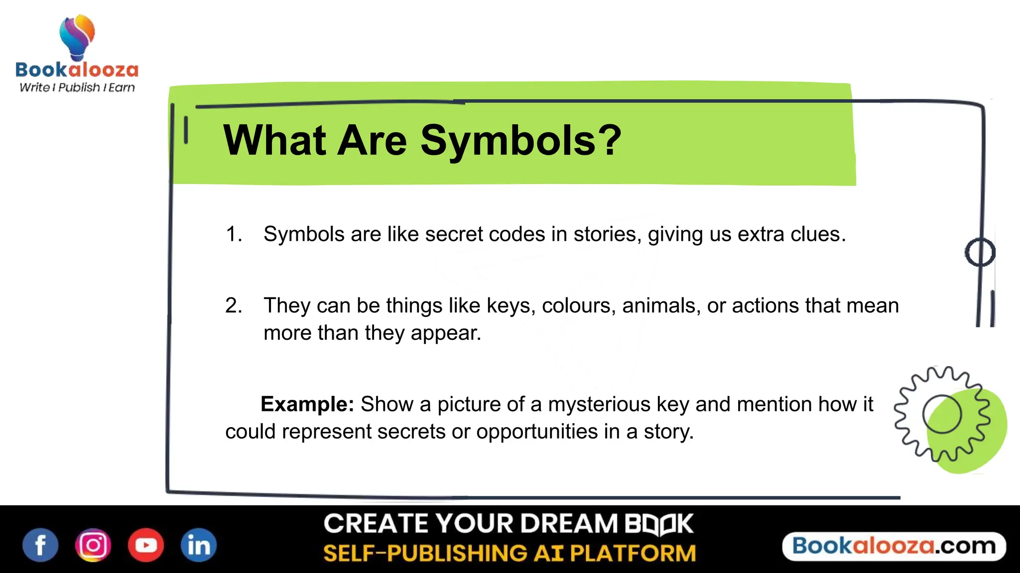 Decoding Symbols in Stories: Unveiling Their Meaningful Secrets | PPTX