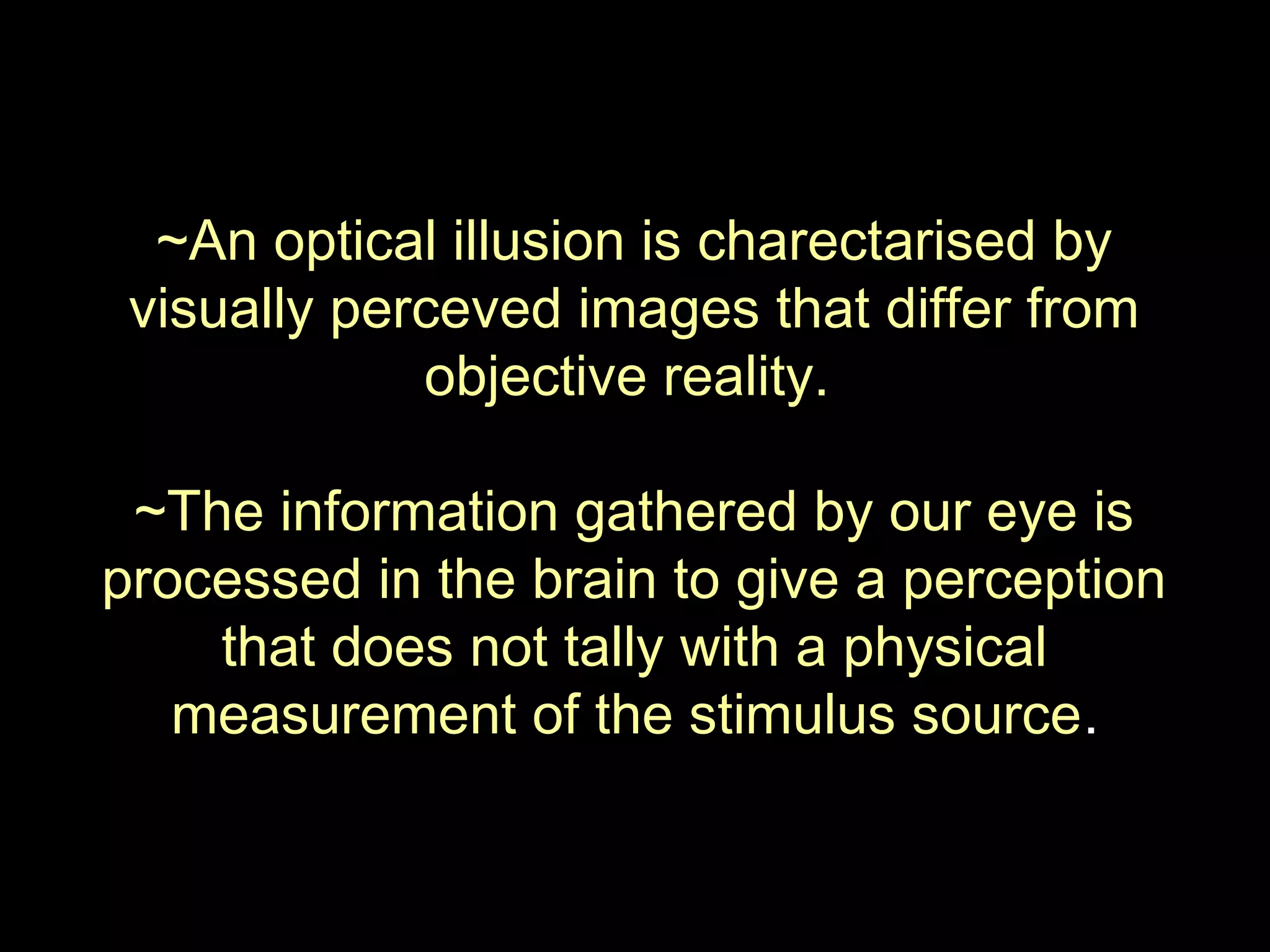 Optical Illusions | PPT