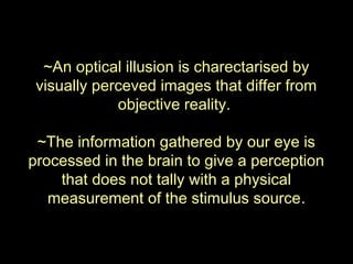 Optical Illusions | PPT