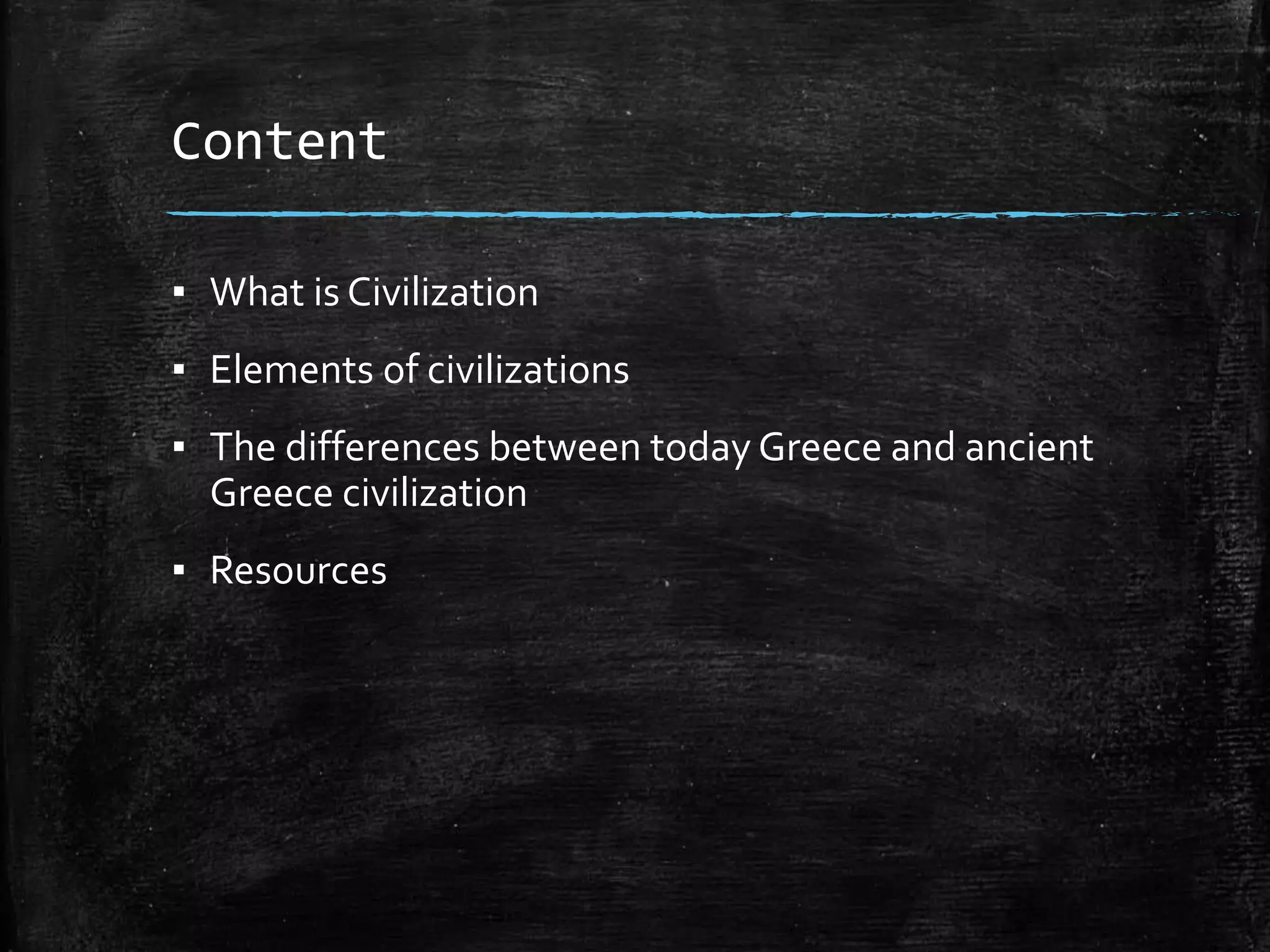what is the meaning of past civilization | PPT