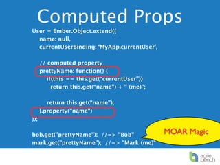 Managing State in Single Page WebApps with Ember.js