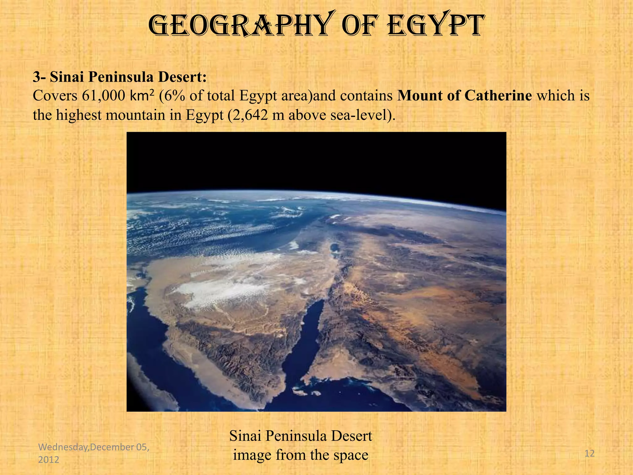 What do you know about EGYPT ? (Dec.05,2012) | PPTX