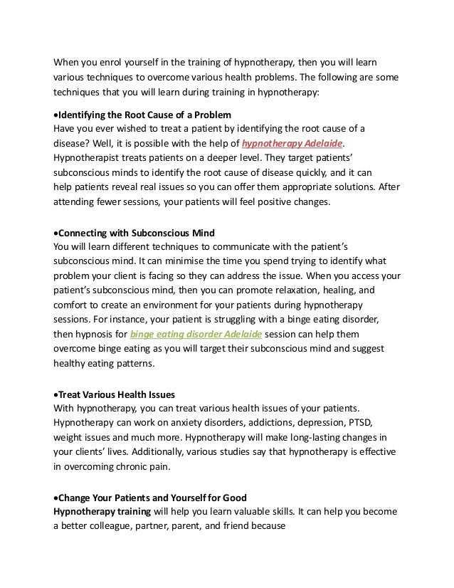 What do You Know about NLP and Hypnotherapy Training? | PPT